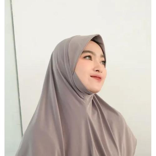 Jual Hijab Instan Dagu Inara Bergo Malay Jersey Premium Adem Jilbab Jumbo - Chocolate - Jakarta ...
