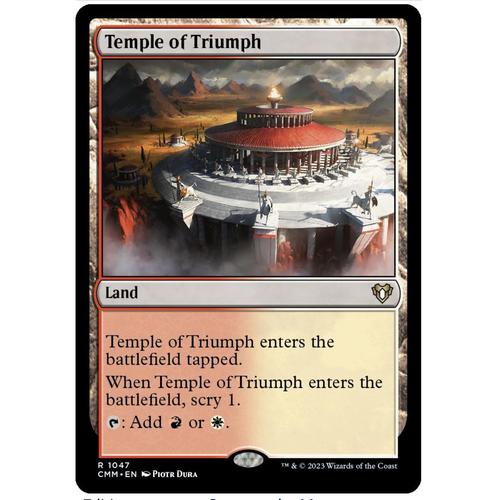 Jual Temple of Triumph CMM | MTG TCG - Kota Surabaya - zenith trading ...