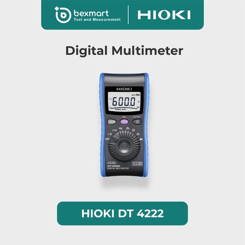 Jual HIOKI DT 4222 / DT4222 Digital Multimeter Avometer Hioki - Jakarta ...