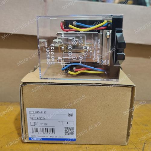 Jual RELAY G4Q-212S 220V OMRON ORIGINAL - Jakarta Pusat - Mitra Listrik ...