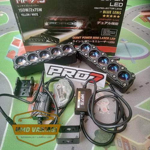Jual MINI PROJIE SQL 5MATA PRO7 MP7.5 BLUE LENS LAMPU TEMBAK MP7.5 ...
