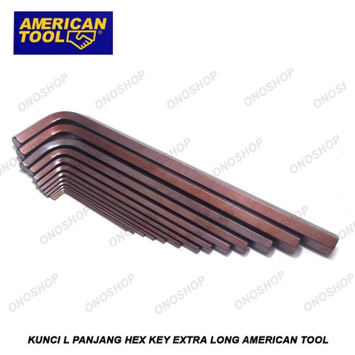 Jual Kunci L Panjang Hex Key Extra Long American Tool - Jakarta Barat - ONO SHOP | Tokopedia