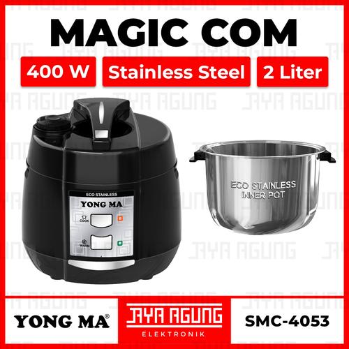 Jual Magic Com Stainless Steel 2 Liter YONGMA SMC-4053 Rice Cooker YONG ...