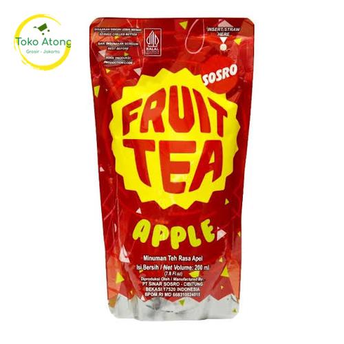 Jual Fruit Tea Pouch Rasa Apel (1 karton isi 24 pouch) - Jakarta Timur ...