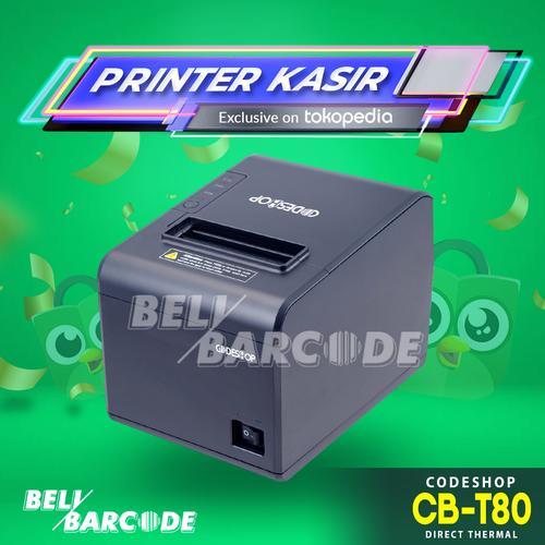 Jual Printer Thermal Dekstop Codeshop CBT80 Cetak Struk Kasir 80mm ...