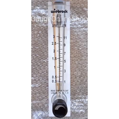 Jual Flowmeter Rotameter Air (Water) 3 Gpm/11 Lpm Wiebrock - Jakarta ...