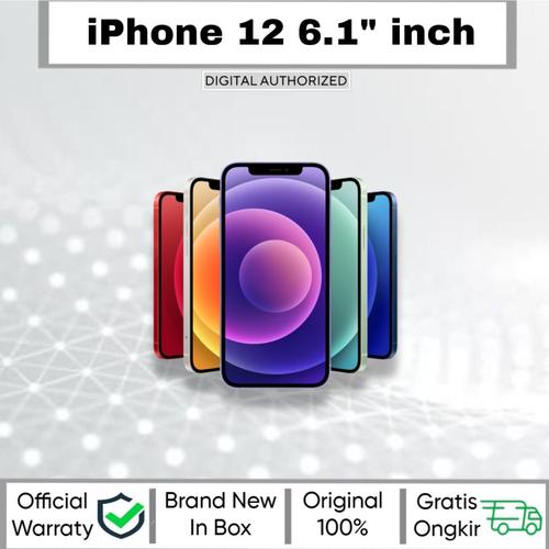 Promo iPhone 12 64GB 128GB 256GB Dual Nano Sim Garansi Resmi IBOX TAM ...