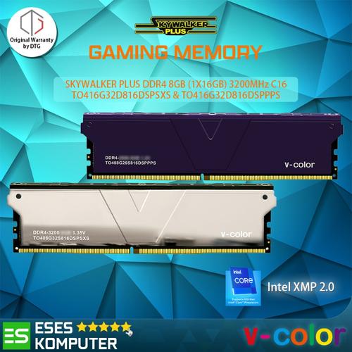 Promo RAM v-color DDR4 SKYWALKER PLUS 16GB (1x16GB) 3200MHz CL16 ...