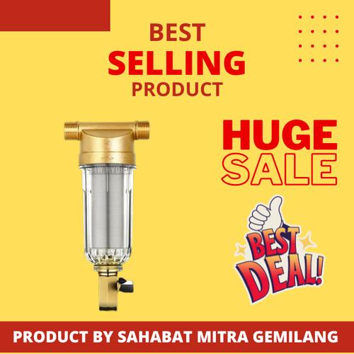 Promo Spin Down Filter Kuningan Drat 3/4 - Water Pre Filter - Jakarta ...