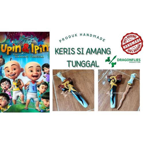 Jual PROMO MAINAN KERIS UPIN IPIN SIAMANG TUNGGAL HANDMADE - Kab ...