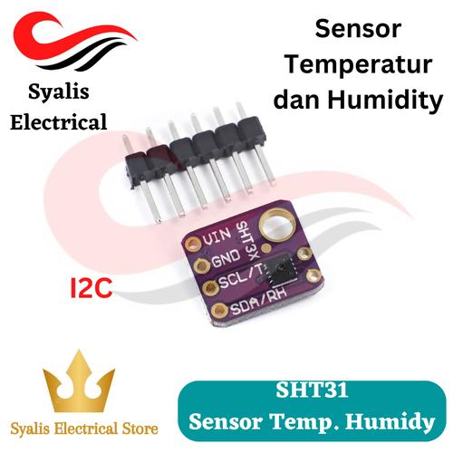Jual SHT31 SHT31-D Sensor temperature Suhu dan Humidity [Syalis] - Kota ...