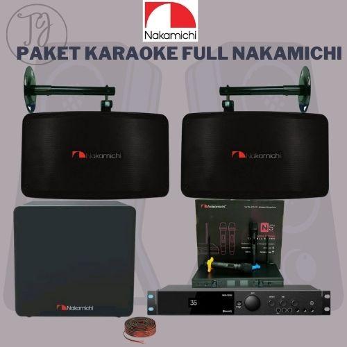 Jual Paket Karaoke Full Nakamichi Speaker F1 Original (Paket Subwoofer) - Jakarta Barat - Tri ...