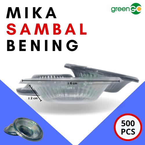 Jual MIKA SAMBAL BENING MURAH TEBAL 500 PCS MIKA SAOS KECAP KFC MCD ...