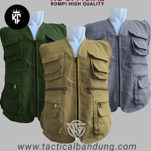 Jual rompi tactical outdoor rompi lapangan rompi kantoran rompi terbaru ...