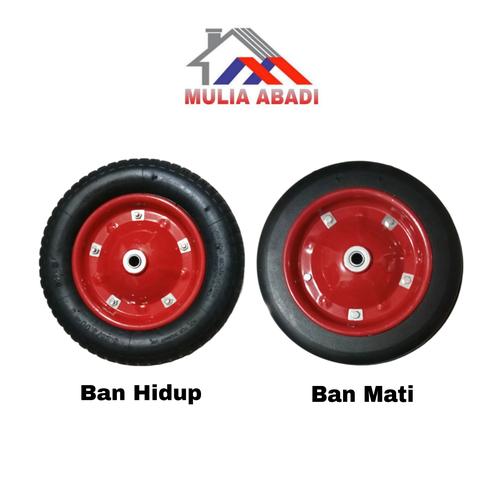 Jual RODA BAN GEROBAK MATI / HIDUP - ban mati - Jakarta Barat - mulia ...