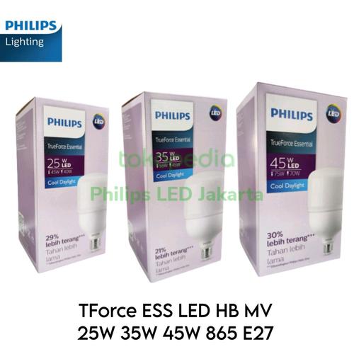 Jual PHILIPS Tforce TrueForce ESSENTIAL LED 25W 35W 45W Watt E27 6500K - 25w - Jakarta Barat ...