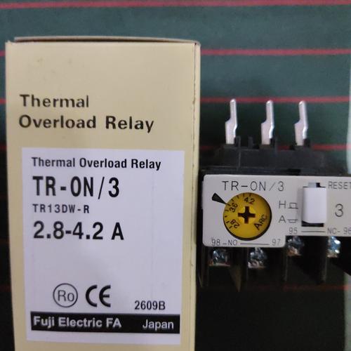 Jual Overload TR-ON/3 2.8A-4.2A Fuji Electric TR-0N/3 TR-0N TRON/3 ...