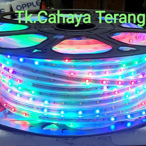 Jual Lampu Led Strip 7 warna RGB harga untuk 1 meter - Kota Tangerang ...