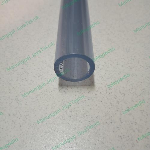 Jual pipa PVC clear transparan 11/2" inch sch 40 meteran - Jakarta ...