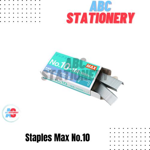 Jual Isi Staples Kecil (Isi Staples Max No.10) - Dus Kecil - Jakarta ...