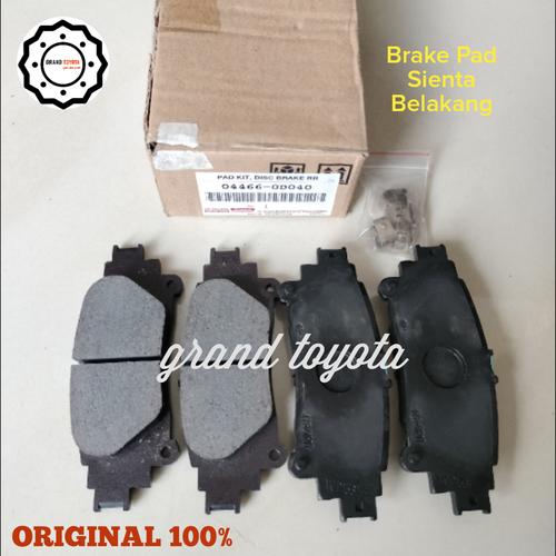 Jual Brake Pad Kampas Rem Sienta Belakang Original 04466-0D040 - Kab ...