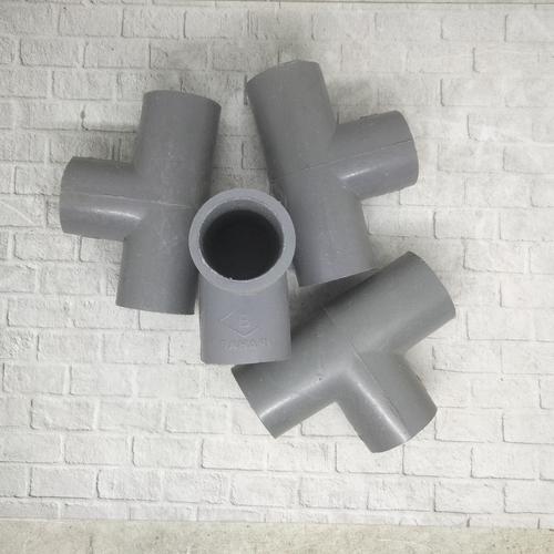 Jual Sambungan T tee 1/2 3/4 1inch pipa pvc paralon socket soket T polos - 1" - Kota Tasikmalaya ...