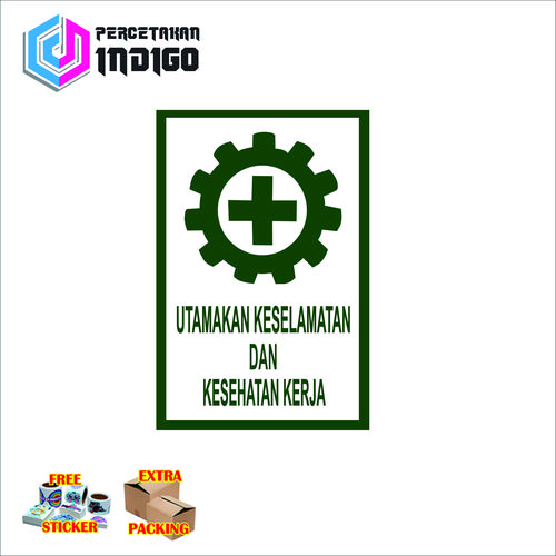 Jual plat alumunium rambu utamakan keselamatan kerja - Kab. Bekasi ...