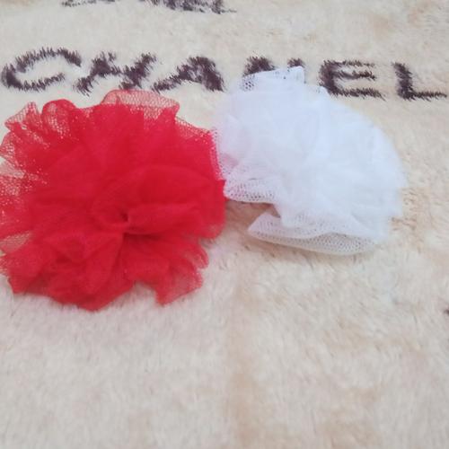 Jual ikat rambut putih merah/pita kemerdekaan/kunciran merdeka ...