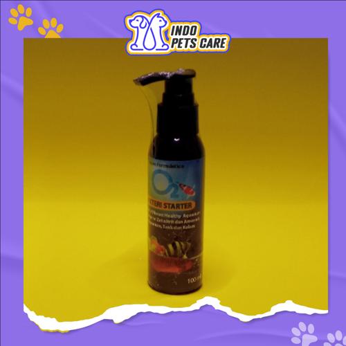 Jual BAKTERI STATER 100ML - PENGURAI ZAT NITRIT & AMONIA AKUARIUM KOLAM ...