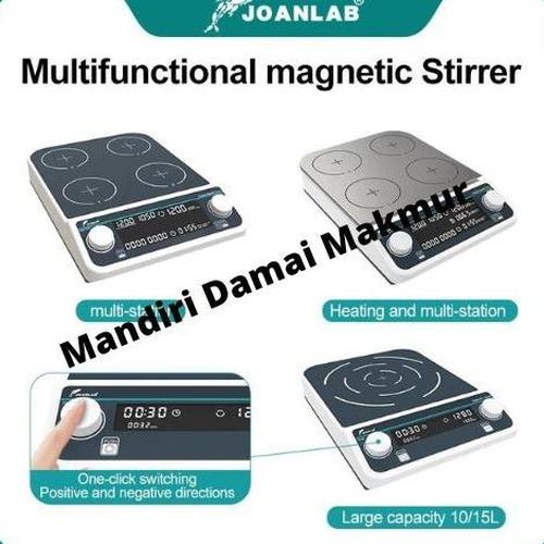 Jual Hot Plate Digital Display Laboratorium Multi-Station Magnetic ...