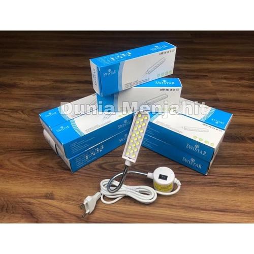 Jual Lampu Led Mesin Jahit 20 Titik Swistar - Pakai Colok NB - Kota ...