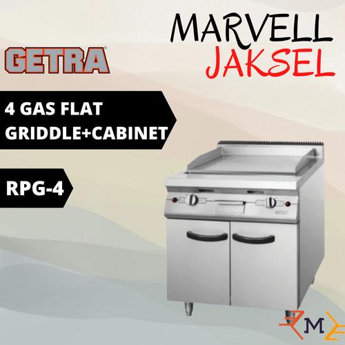 Jual GAS OPEN BURNER GETRA RPG-4 KOMPOR GAS 4 TUNGKU FLAT GRIDDLE ...