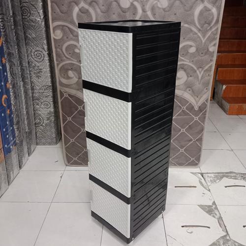Jual lemari plastik 4 susun t1s4 - zebra - Kota Depok - bagus perabot | Tokopedia
