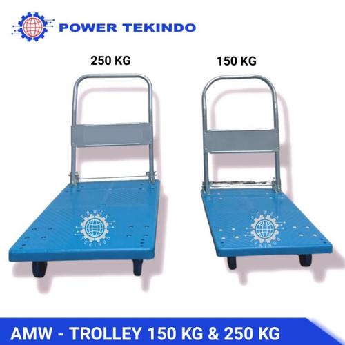 Jual [Ukuran Besar] AMW Trolley Lipat 150 kg / Troli Lipat 250 kg Troli ...