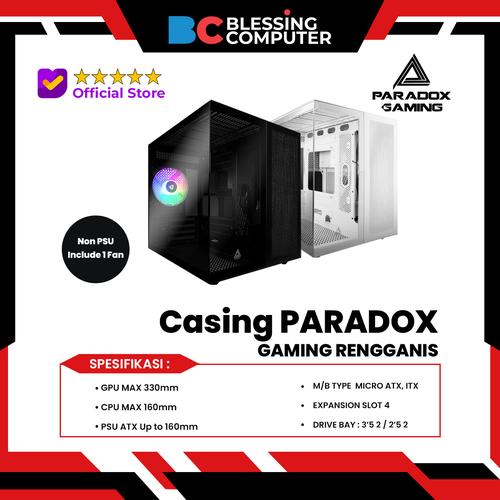 Jual Casing PARADOX GAMING RENGGANIS - Black - Kota Denpasar - Blessing ...