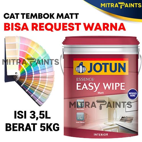 Jual CAT TEMBOK INTERIOR JOTUN EASY WIPE 3,5 LITER 5 KG / BISA REQUEST ...
