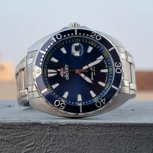 Jual Orient Diver Quartz Blue Dial All Original - Jakarta Selatan - Jam ...