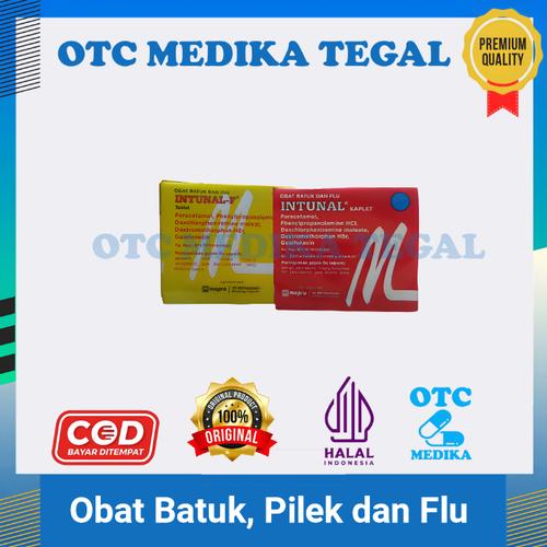Jual Intunal 4 Tablet Membantu meredakan batuk berdahak, pilek dan flu ...