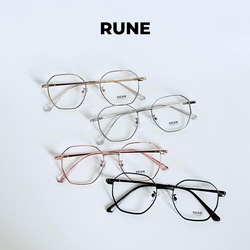 Jual RUNE - FRAME KACAMATA GEOMETRIC KOTAK - ROSEGOLD , FRAME ONLY ...