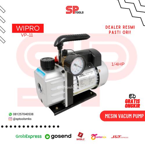 Jual MESIN VACUM VACUUM PUMP / POMPA VACUM WIPRO VP-11 1/4HP 1/4 HP ...