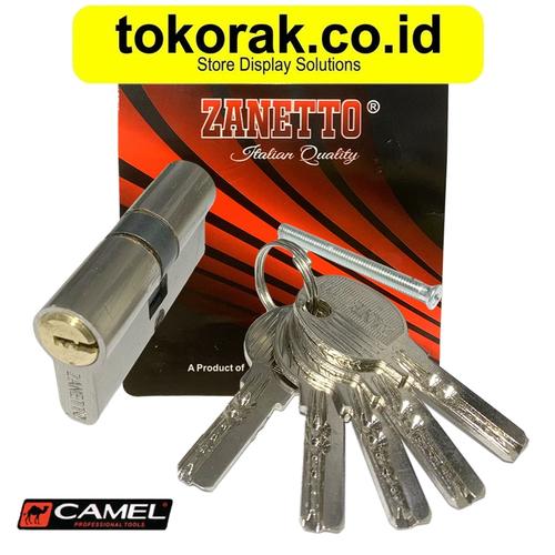 Jual SILINDER KUNCI PINTU BESAR 60 MM ZANETTO DOOR LOCK CYLINDER 60MM - Jakarta Barat - TOKORAK ...