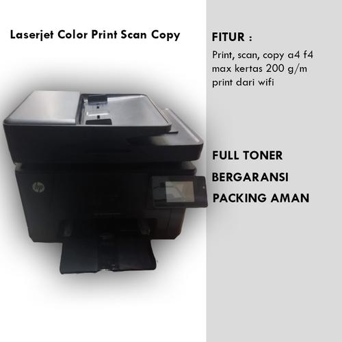 Jual Printer HP Color LaserJet Pro MFP M177fw m 177 fw fotocopy warna ...