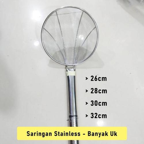 Jual SEROKAN SARINGAN STAINLESS GAGANG STAINLESS FULL SUPER TEBAL ...