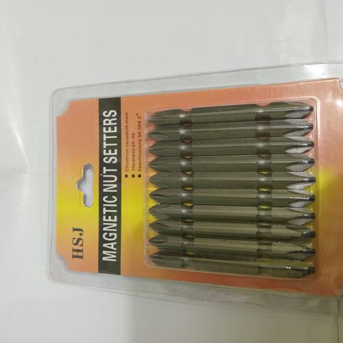 Jual Mata Bor Screw Driver / Mata Obeng Gipsum 10pcs Set HSJ - Jakarta ...