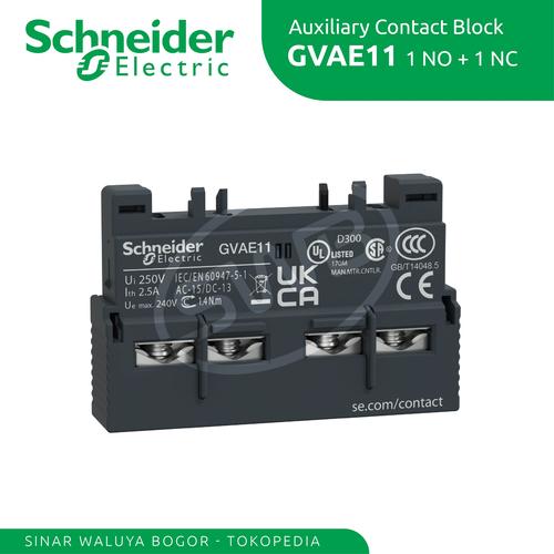 Jual GVAE11 - auxiliary contact Schneider 1 NO + 1 NC - Jakarta Pusat ...