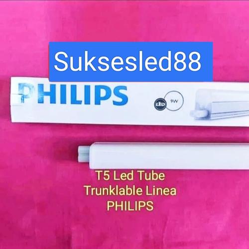Jual Lampu TL Neon T5 PHILIPS LED TUBE TRUNKABLE Linea 9W 9WATT 90cm -PUTIH - NATURAL WHITE ...