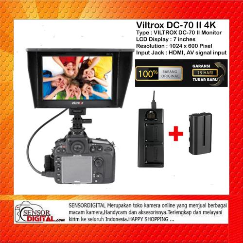 Jual VILTROX DC-70 II 7 inch HDMI LCD Monitor 4k Support - Jakarta ...