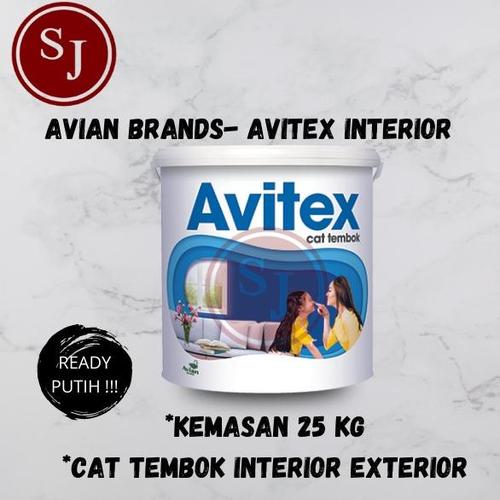 Jual Cat Avitex 25Kg Pail / Cat Tembok Interior Plafon Dinding Avian ...