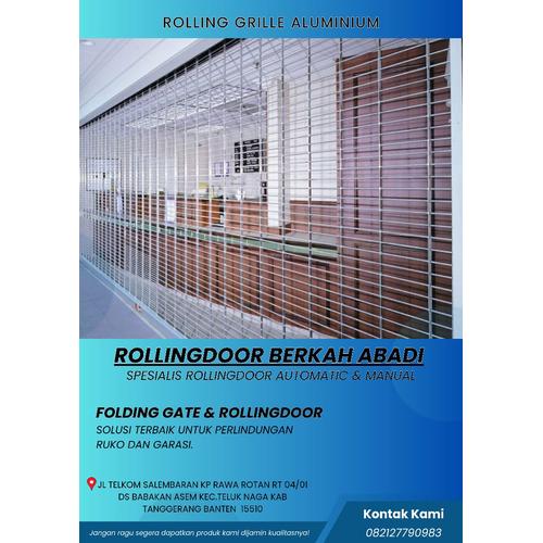 Jual pintu rolling grille aluminium. - Kab. Tangerang - Rollingdoor ...