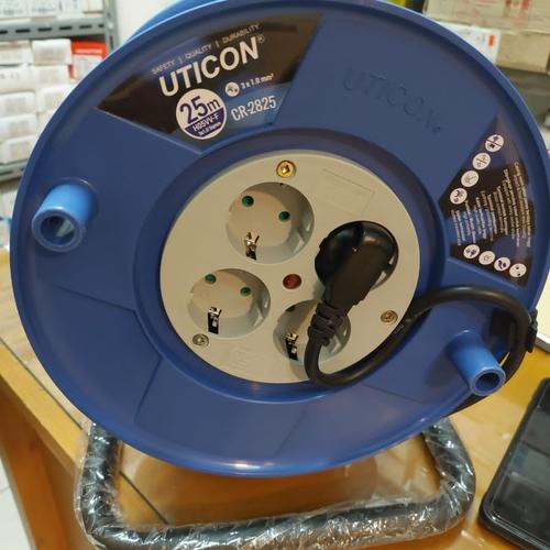 Jual Roll Kabel Uticon 25 meter 4 lubang colokan - Jakarta Pusat ...